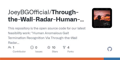 Github Joeybgofficialthrough The Wall Radar Human Activity Recognition Based On M D Corner