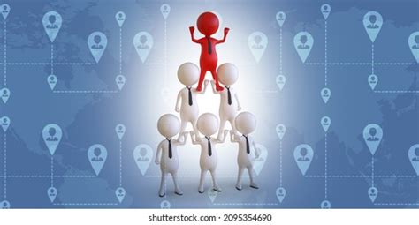 3d 렌더링 비즈니스 리더십 스톡 일러스트 2095306258 Shutterstock