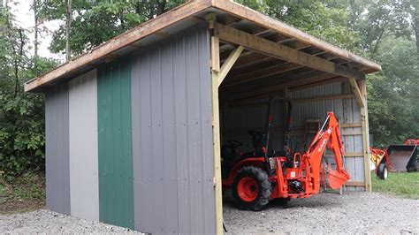 Storage Shed For Garden Tractor At William Mata Blog