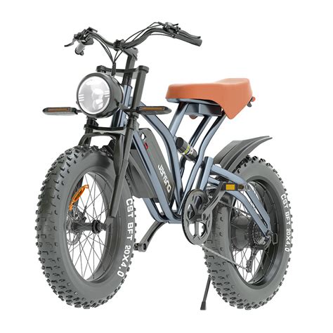 Jansno X50 Electric Bike 20 4 0 Tire 750w Motor 40km H 12 8ah Battery