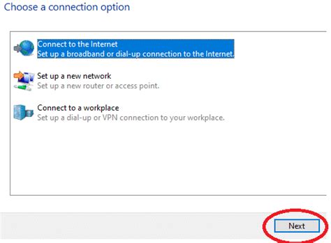 Connection Setup On Windows 10 Nexicom