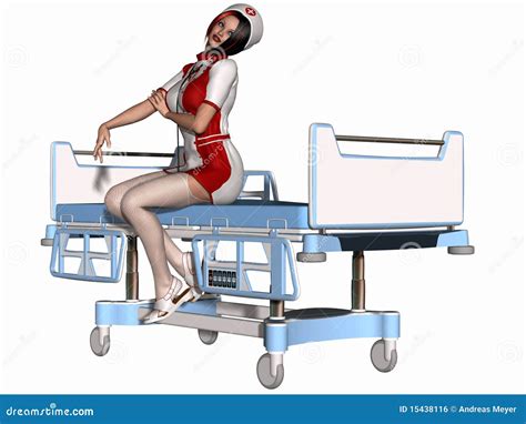 Sexy Verpleegster Redactionele Foto Illustration Of Werk