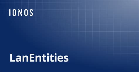 LanEntities Python SDK