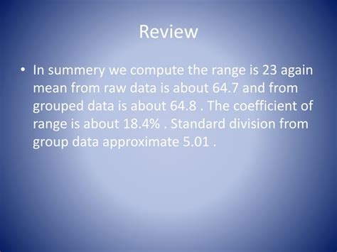 measure of dispersion statistics pptx physics science