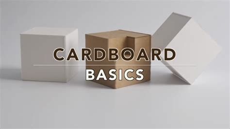 Cardboard Modeling Basics SolidSmack