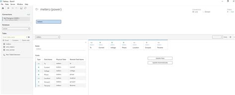 Integration With Tableau Tdengine Tsdb Docs