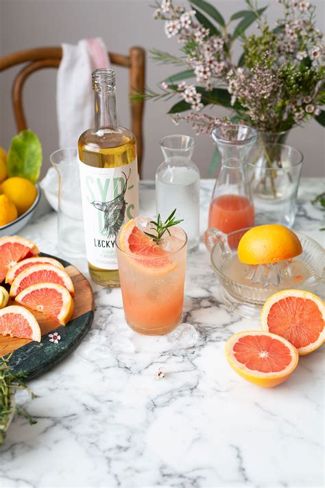 Gin And Tonic Au Pamplemousse Rose Martine Et Julien Ferrera Photographies