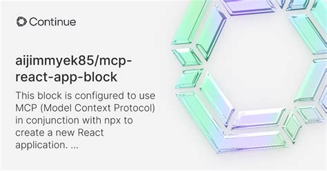 Aijimmyek85mcp React App Block