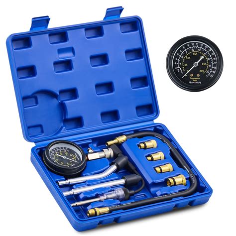 Orion Motor Tech Engine Compression Tester Kit 9 Pc Fuel Pressure