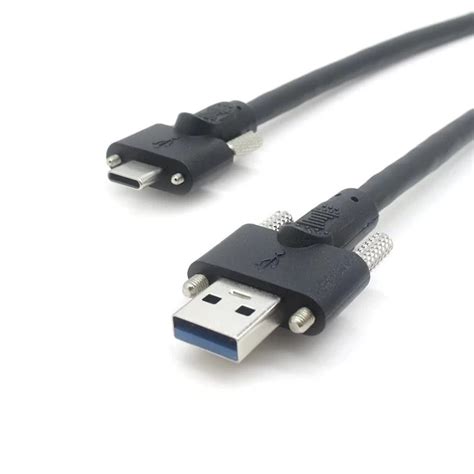 Usb Extension Screw Lock Cable China Supplierusb A To C Screw Lock