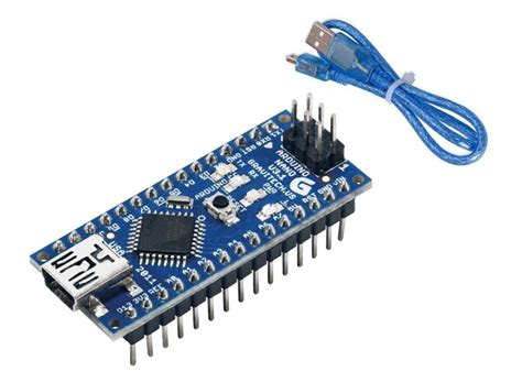Tarjeta Nano Compatible Con Arduino Atmega328p Electronica Jnc