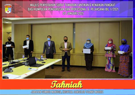 Lantikan Dan Kenaikan Pangkat Bagi Kumpulan Pengurusan Profesional