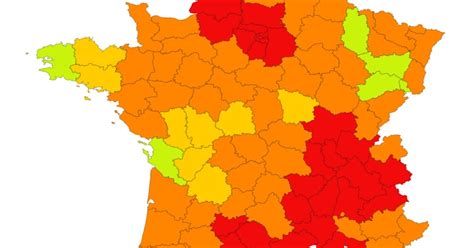 LE REBOUSSIER Covid 19 nos cartes de France par département et en