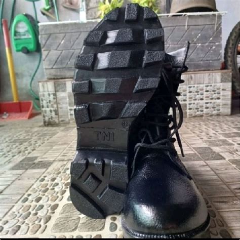 Jual Sepatu PDL Kulit Jeruk TNI Sol Radial Terbaru Shopee Indonesia