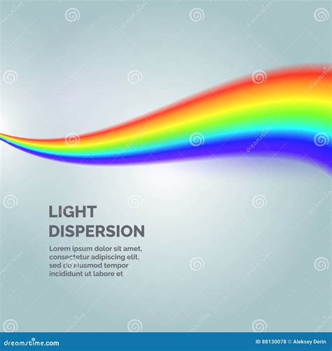 Dispersion Diffraction And Refraction Compared Cartoon Vector