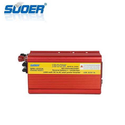 Suoer 12v 220v 1200w Modified Sine Wave Solar Power Inverter China