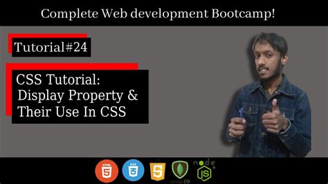 Css Tutorial Display Property In Css Web Development Tutorial 24