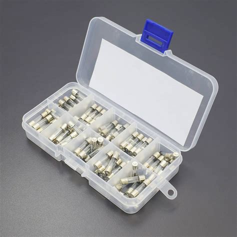 100pcs 5x20mm Fast Blow Glass Fuses Quick Blow Car Glass Tube Fuses As