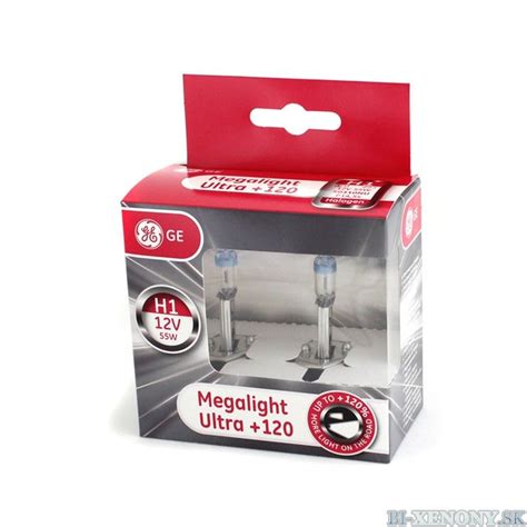 Halogénová žiarovka Megalight Ultra GE H1-MU120 - Bi-Xenony.sk - auto ...