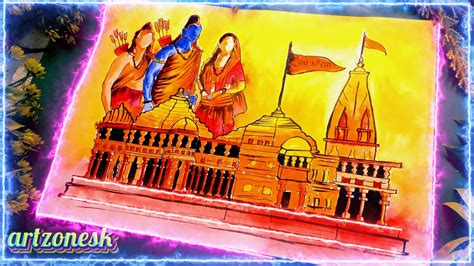 Ayodhya Ram Mandir Drawing Step By Step How To Draw A Vrogue Co