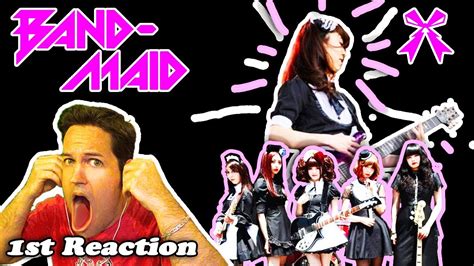 BAND MAID Thrill スリル st REACTION YouTube