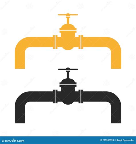 Pipeline Black Icon Concept Pipeline Flat Vector Symbol Sign