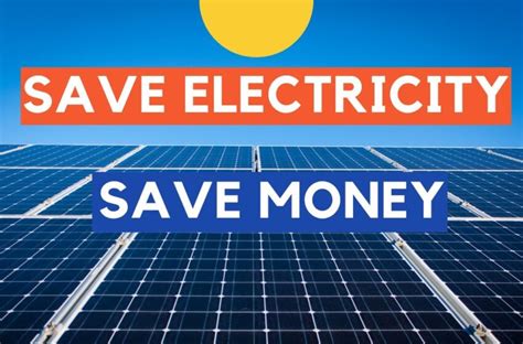 Save Electricity With Solar Panels Solar Panel Dictionary