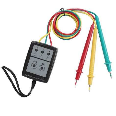 Buy 3 Phase Indicator Sequence Tester Rotation Meter Sp8030 200 480v With Led Buzzer Phase