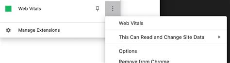 Is It Possible To Get More Details From The Chrome Web Vitals Extension