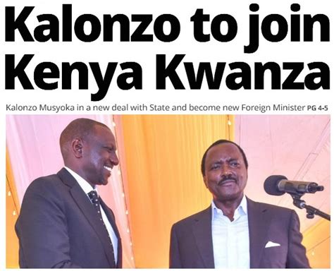 What Is Cooking News And Politics Kenya Talk
