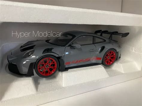 Norev 1 18 Porsche 911 992 Gt3 Rs Coupe 2022 Artic Grey Art 187350 Eur