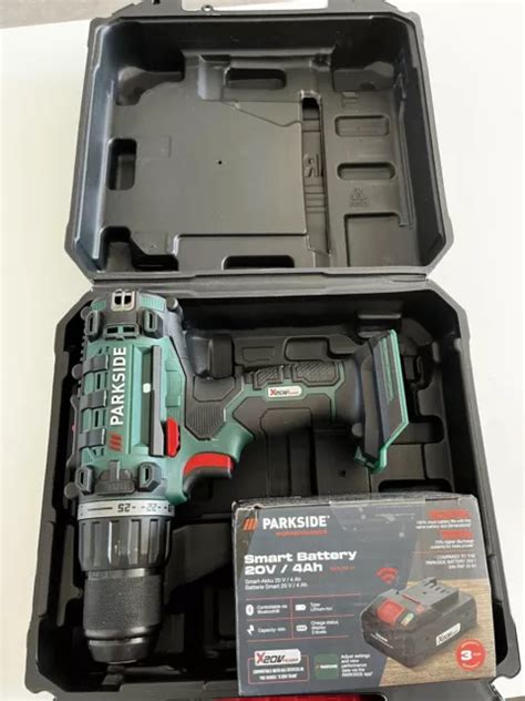 PARKSIDE PERCEUSE VISSEUSE SANS Fil 20 V PABS 20 Li G8 20 V Avec