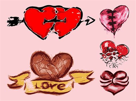 그런 지 하트 벡터 Ai Uidownload