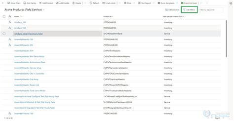Advanced Edit Filter Criteria Under” And Not Under” For Field Services Within Dynamics 365 Crm