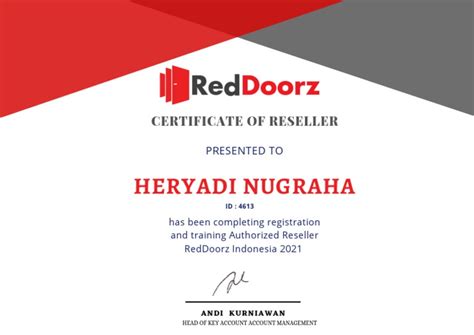 Certificate Of Completion For Training And Registration As An