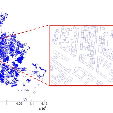 Gis Data Of Berlin From Osm Left 2 D Building Footprints Center Download Scientific