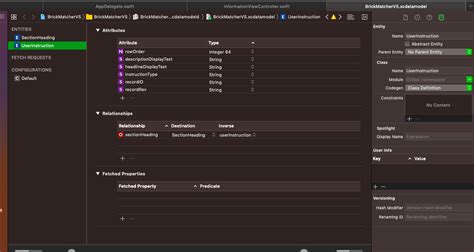 Swift Programmatic Core Data Ctions Nil Error Stack Overflow