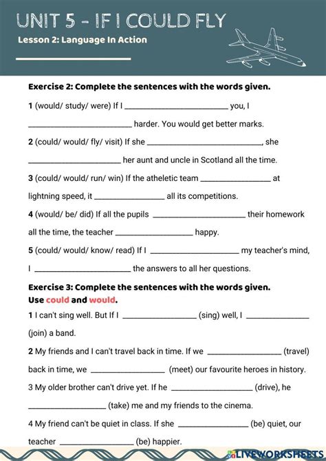 2nd Conditional Interactive Exercise Live Worksheets