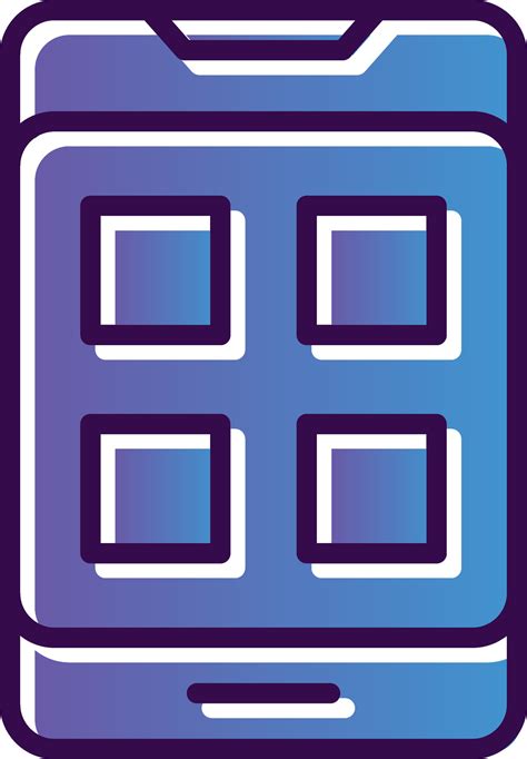 Mobile App Vector Icon Design 26060645 Vector Art At Vecteezy