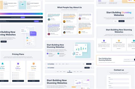 Combine Library Webflow