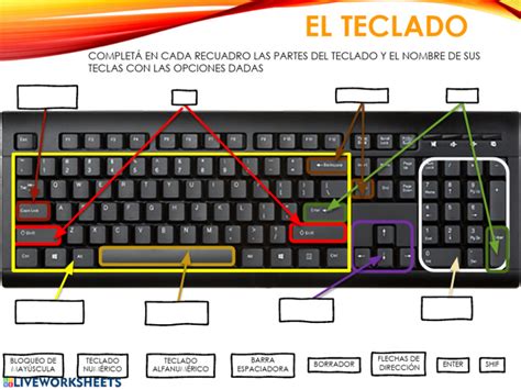 Nombres De Las Teclas Del Teclado Pdf