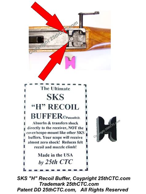 Sks Buffer Sks H Buffer 25thctc Recoil Buffer
