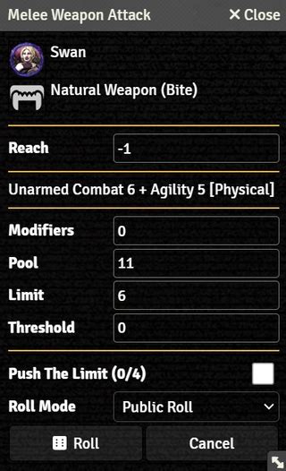Weapon Workflow Sr5 Foundry Vtt System Wiki