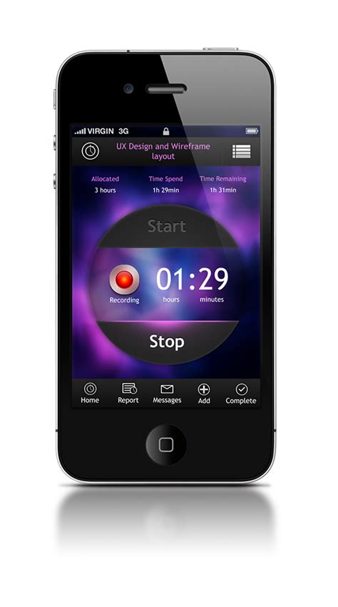 Time Tracker UX UI Design On Behance