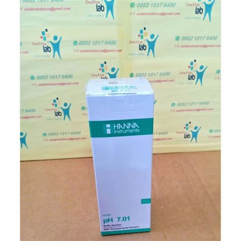 Jual HANNA HI 7007L Buffer Solution PH 7 500 Ml Larutan PH Standard HI7007L Indonesia Shopee