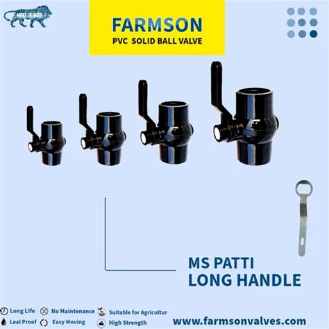 Farmson To Drip Irrigation Pp Ball Valves For Water Valve Size To At