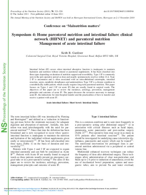 Pdf Early Restoration Of Intestinal Continuity In Acute Mesenteric