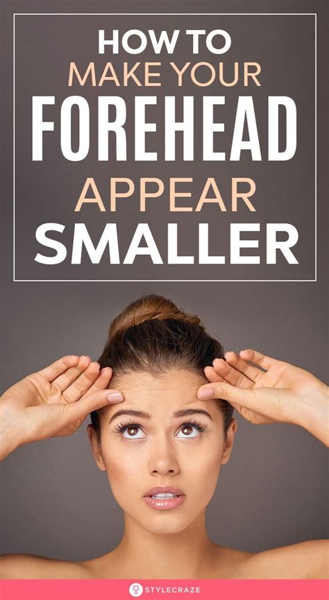 How To Make Your Forehead Smaller With Makeup