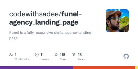 Funel Agency Landing Page README Md At Master Codewithsadee Funel