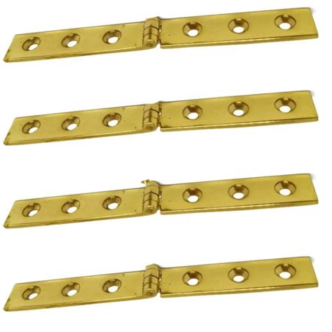 4 Medium 125 Cm Flap Strap 215 Watson Hinges Screws Old Aged Style 5